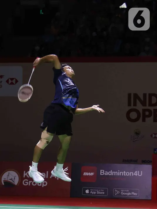 Berhasil Bungkam Jonatan Christie, Anthony Ginting Melaju ke Semifinal Indonesia Open 2023 ...
