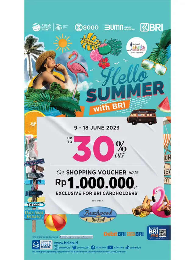 Diskon Belanja Menarik Bagi Nasabah BRI di Seluruh Outlet SOGO - Bisnis ...