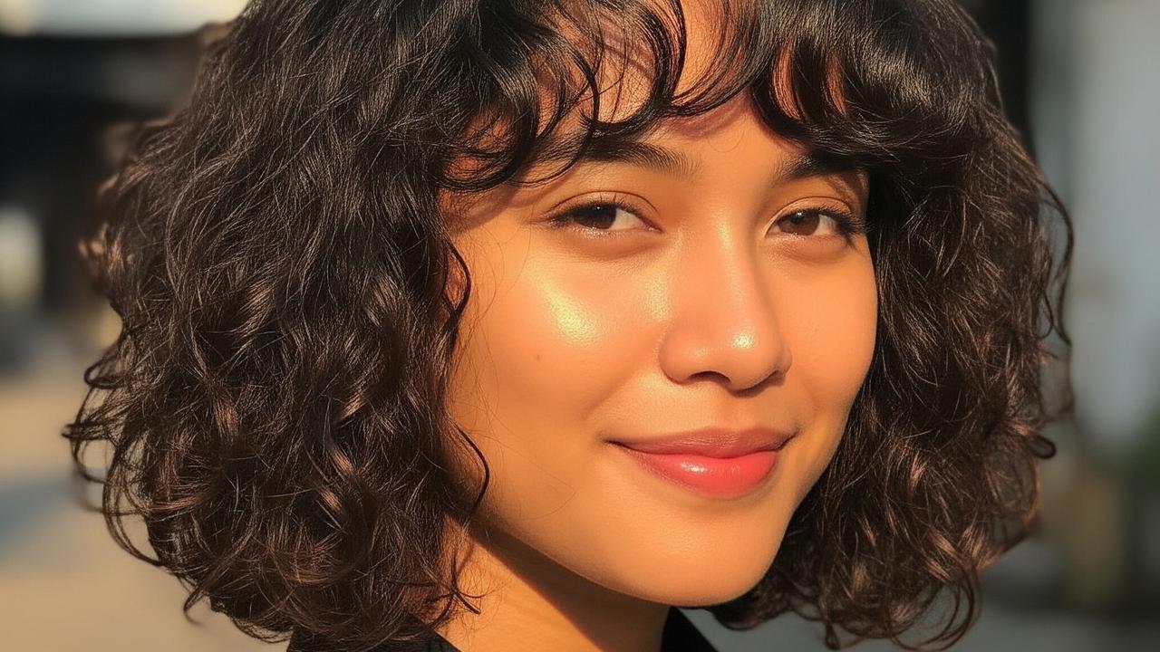 10 Model Rambut Medium dengan Poni Anti Lepek, Tampil Stylish Sepanjang ...