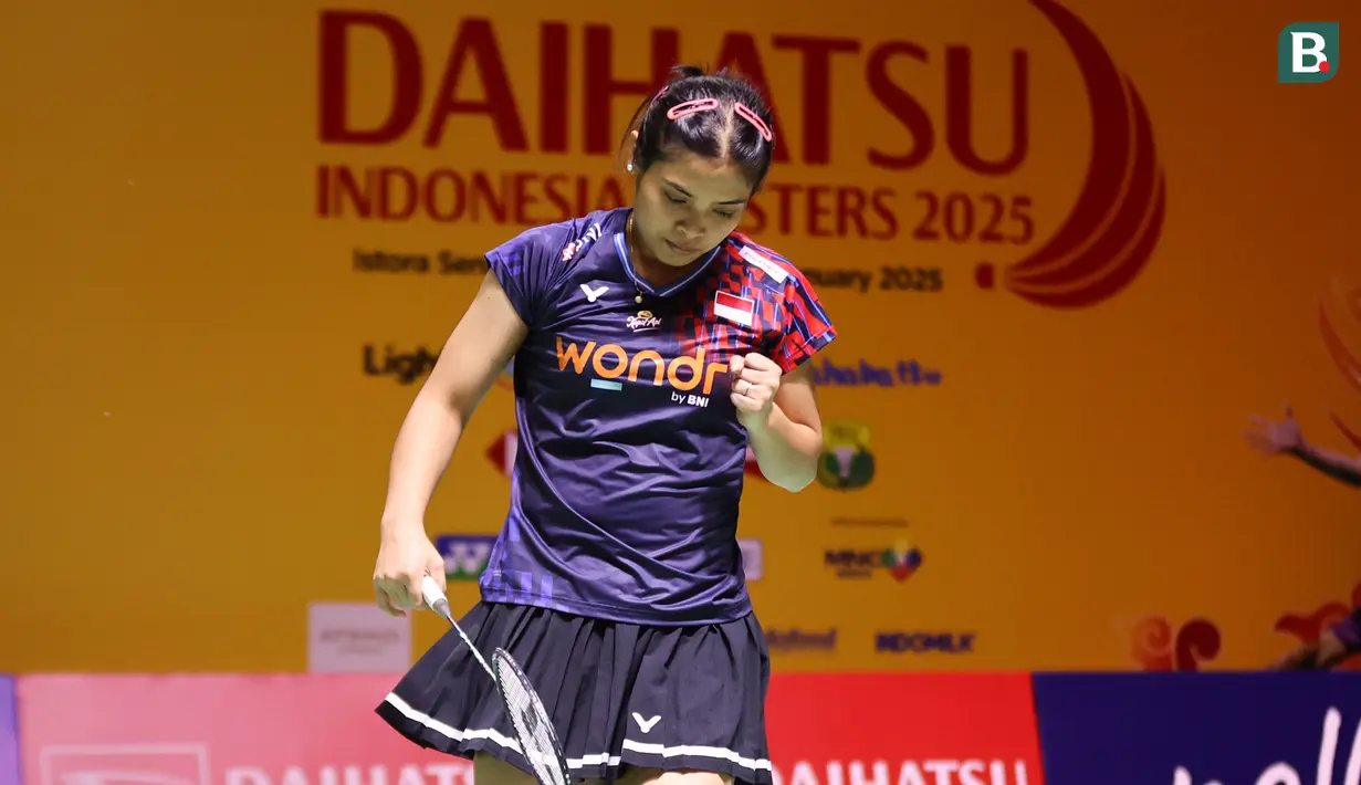 Foto: Taklukkan Wakil Chinese Taipei, Gregoria Mariska Amankan Tiket ...