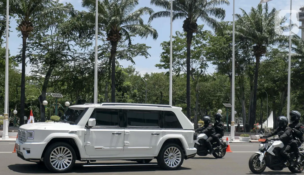 Tampilan Gagah MV3 Garuda Limousine, Mobil yang Digunakan Presiden Prabowo Subianto Usai ...