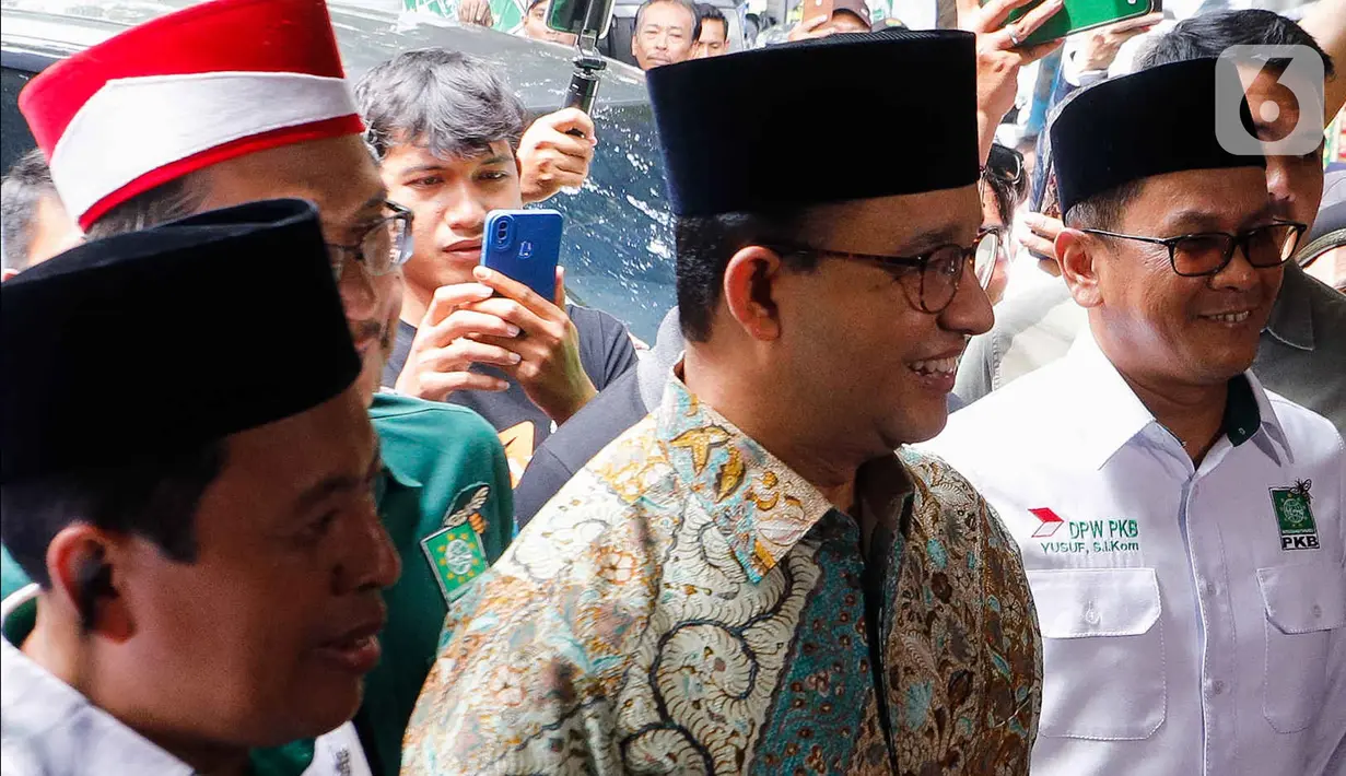 Anies Baswedan Terima Pinangan PKB DKI Maju di Pilgub Jakarta - Foto Liputan6.com
