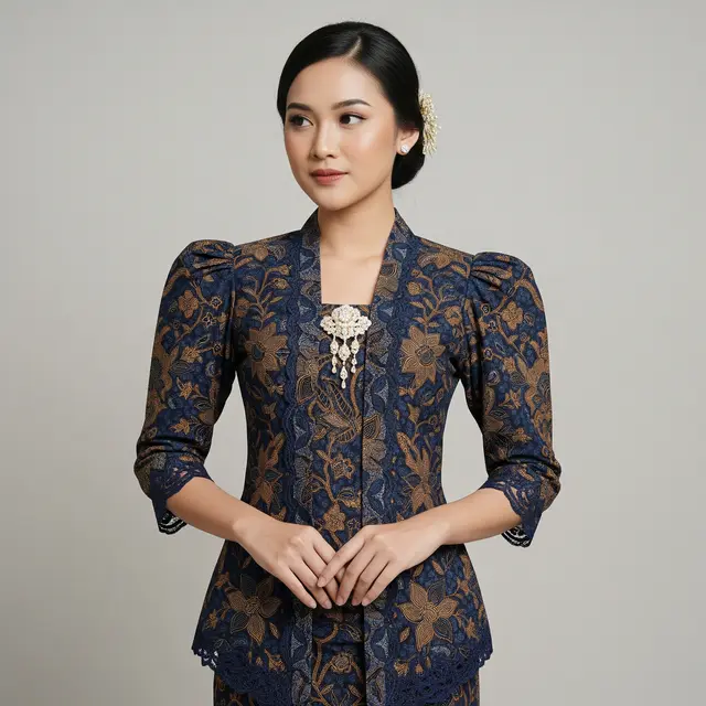 9 Model Batik Lengan Puff Volume Formal, Tampil Anggun dan Modern di ...