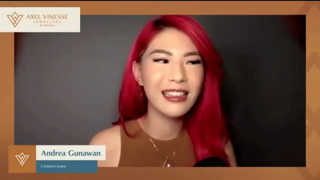 Selebgram Andrea Gunawan Cinta Mati dengan Kalung Emas, Ini Alasannya ...