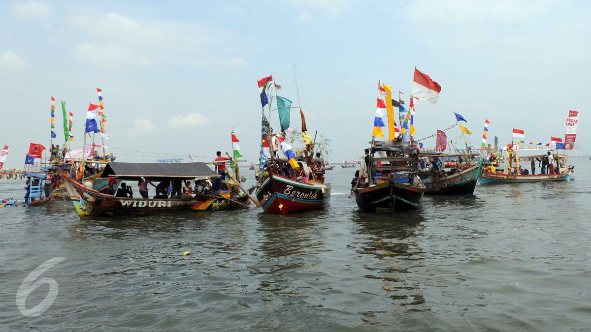 Pesta Laut Nelayan Tradisional Muara Angke - Foto Liputan6.com