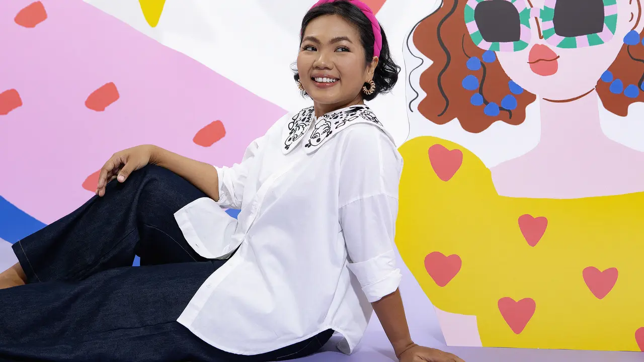 Intip Desain COTTONINK x Dinda Puspitasari dengan Ciri Khas Pattern ...