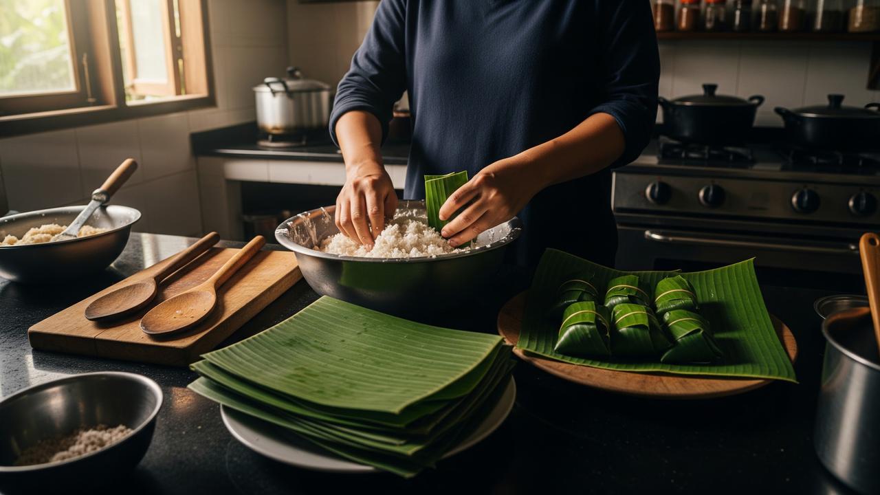 Cara Membuat Buras Kukus, Hidangan Tradisional Gurih Khas Sulawesi