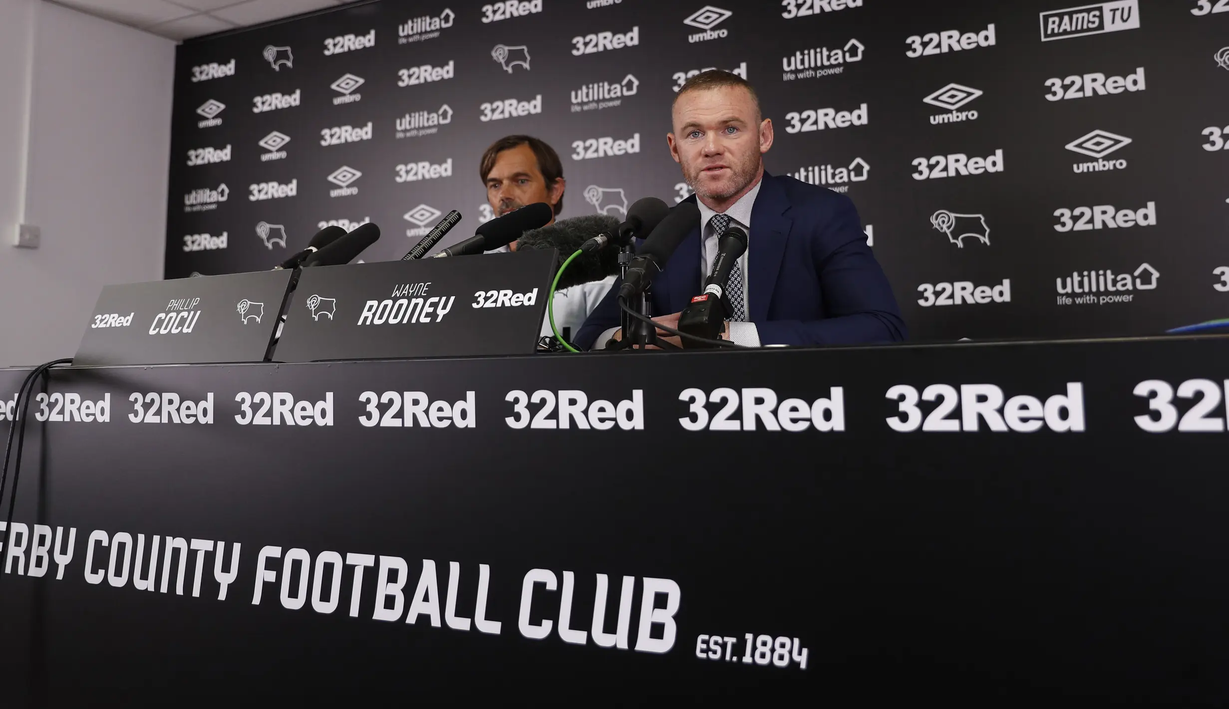 FOTO: Wayne Rooney Sepakat ke Derby County - Foto Liputan6.com