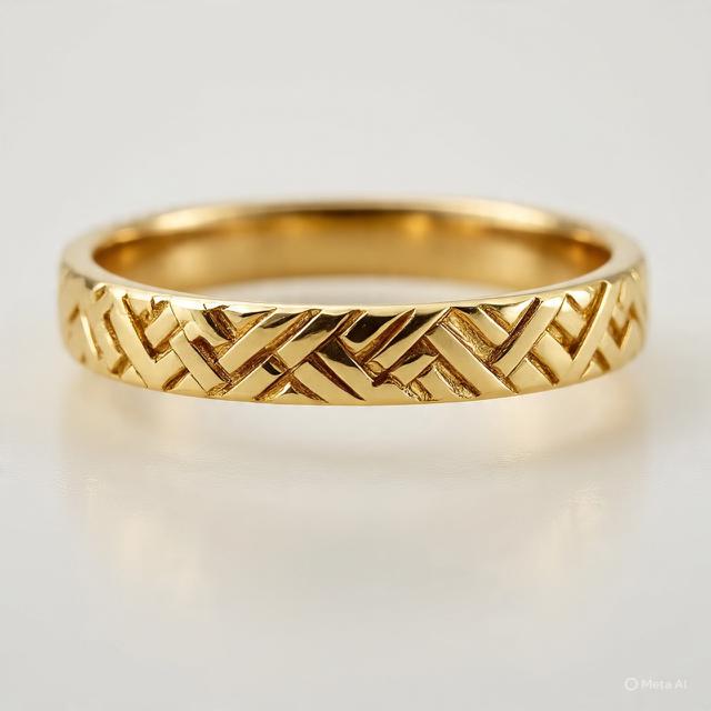 6 Model Cincin Emas Motif Ukiran Suku yang Wajib Dimiliki, Sentuhan ...