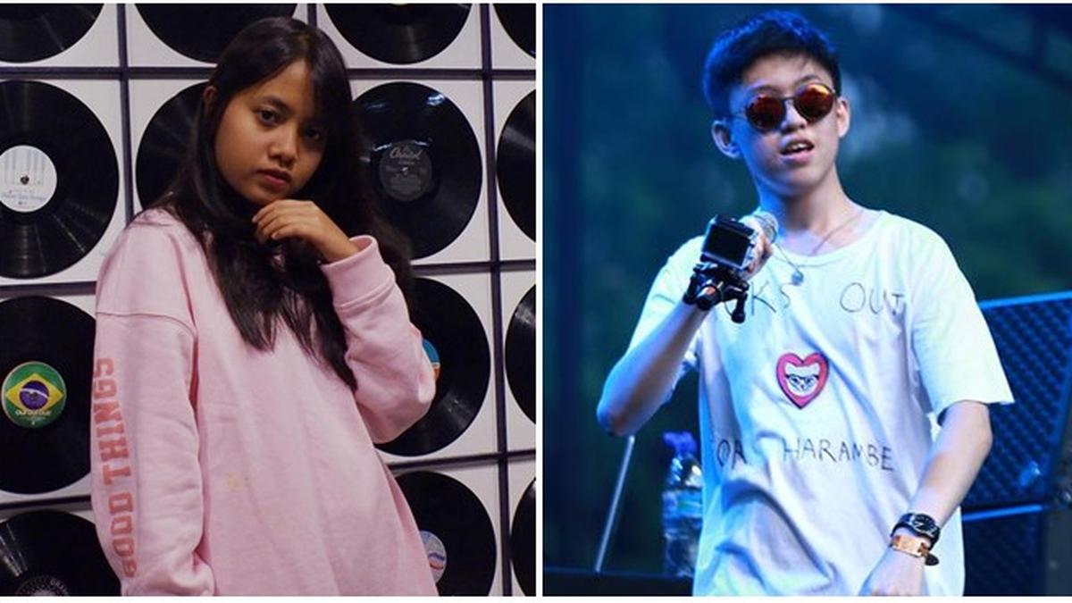 Intip Gaya Hanin Dhiya Ngerap Lagu Rich Chigga
