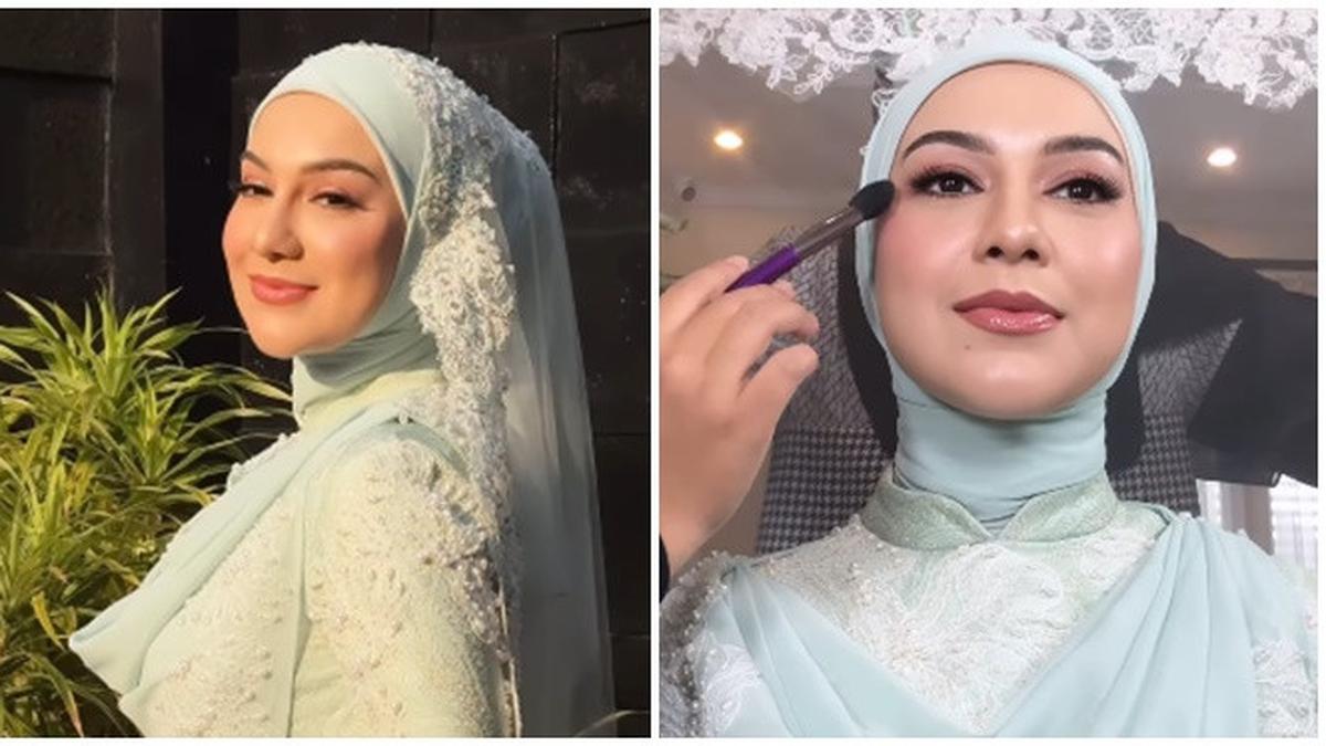 Potret Detail Makeup Pernikahan Kedua Irish Bella, Tampil Elegan dan ...