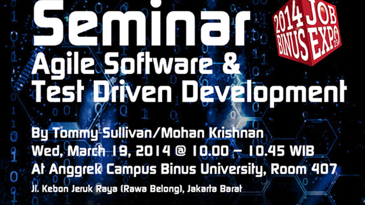 Ikuti Seminar Agile Software dan Test Driven Development - Citizen6 ...