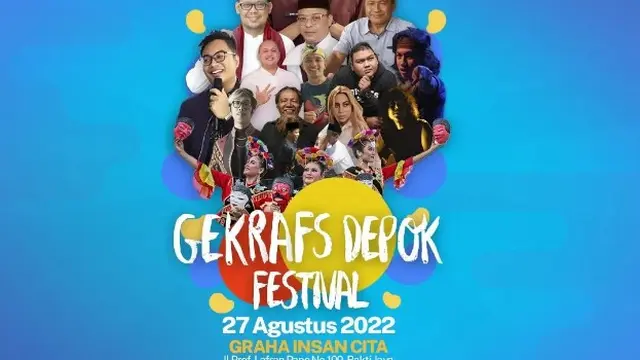 Gekrafs Depok Festival 2022 Berikan Wadah Bagi Kreator Stand Up Comedy ...
