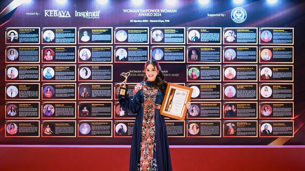 Laely Indah Lestari Raih Penghargaan Perempuan Inspiratif dalam Bidang ...