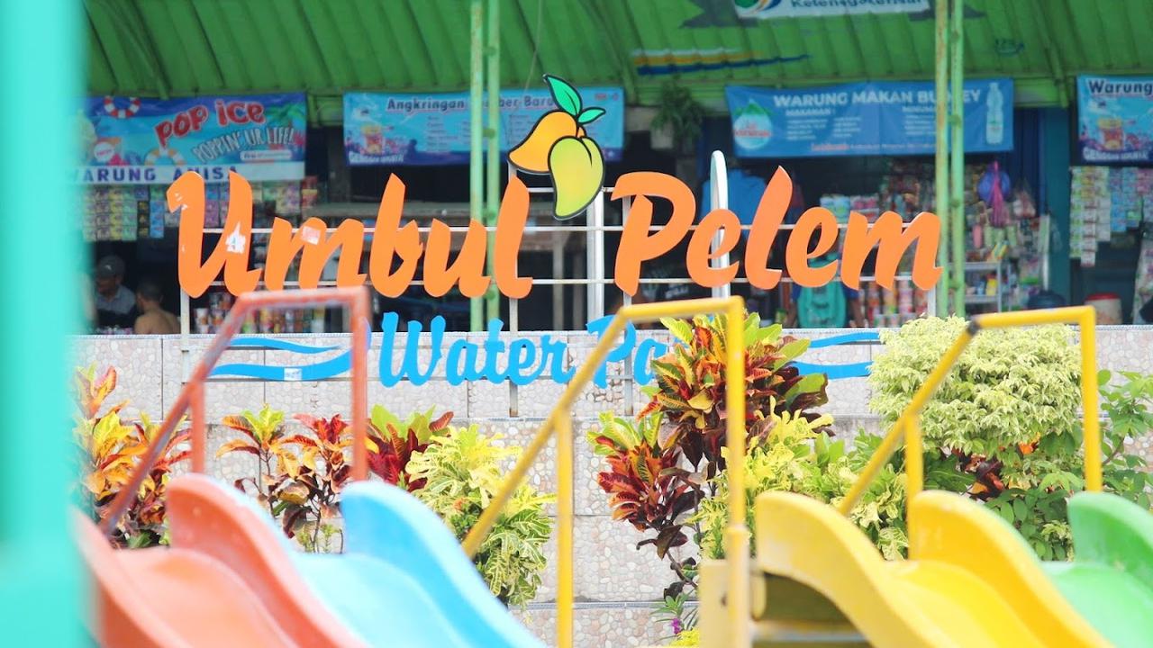Daya Tarik dan Harga Tiket Masuk Umbul Pelem Waterpark, Wisata Keluarga ...
