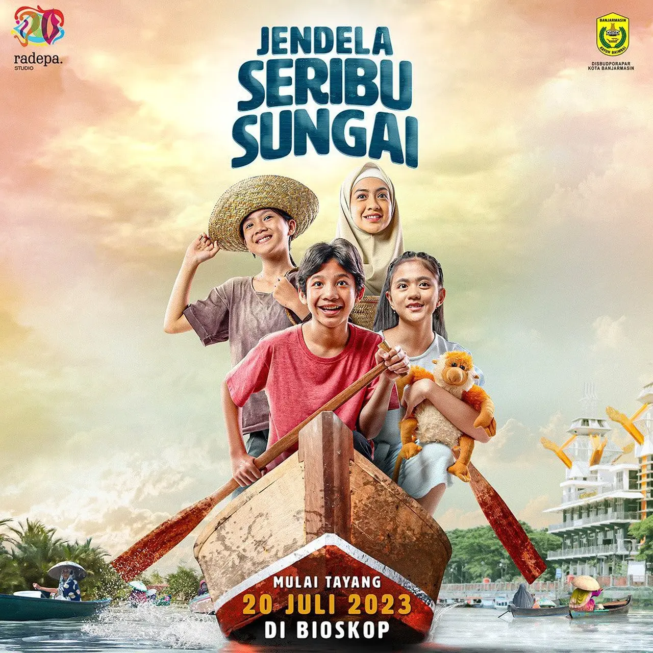 Film Jendela Seribu Sungai Meluncurkan Poster dan Trailer Resmi - ShowBiz Liputan6.com