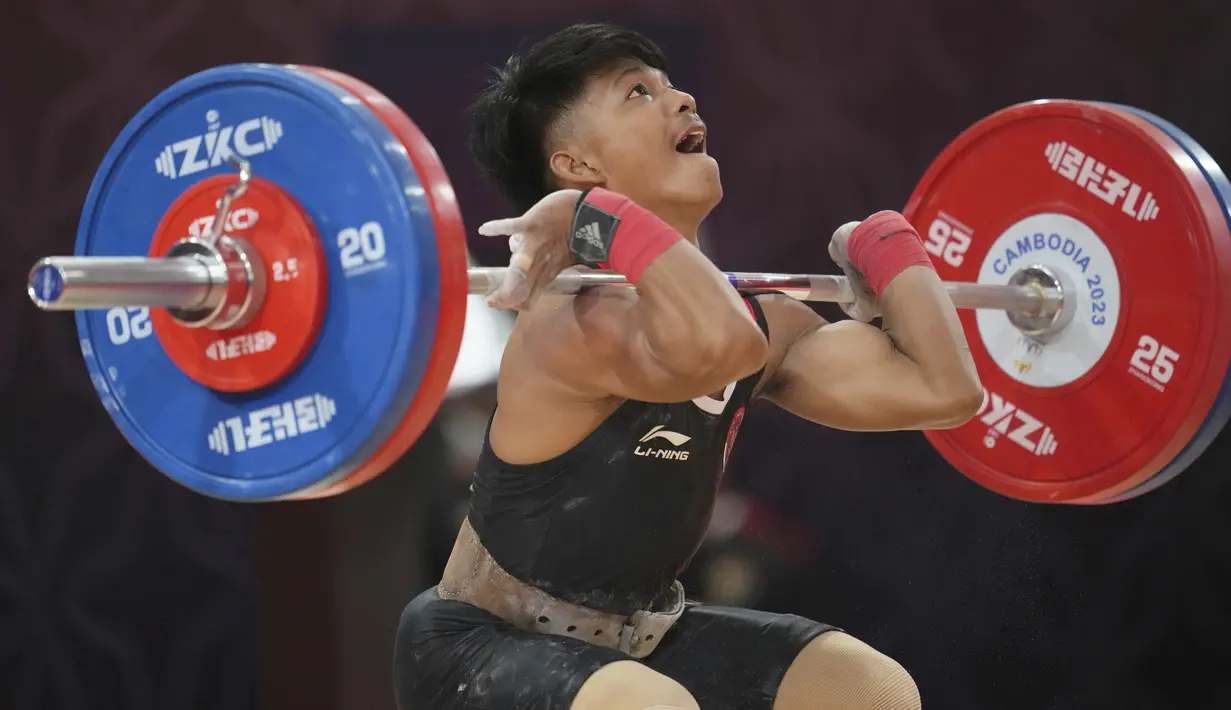 Debut di SEA Games 2023 Kamboja, Muhammad Husni Raih Perunggu dari ...