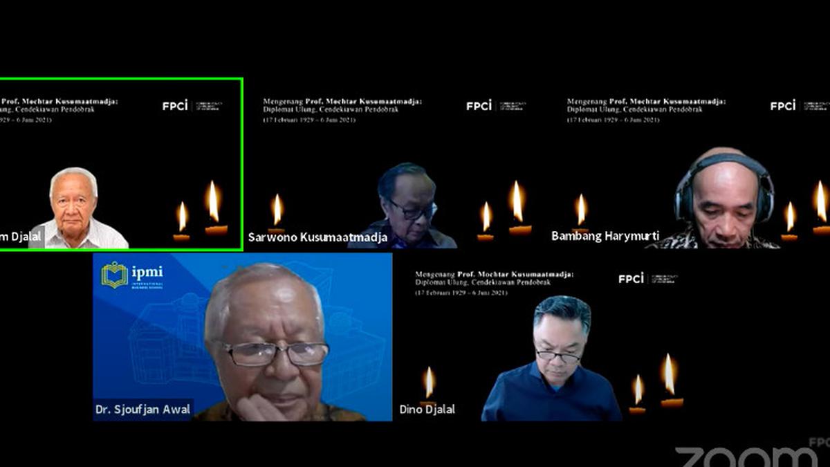 Forum FPCI Kenang Almarhum Mochtar Kusumaatmadja: Beliau Luar Biasa ...