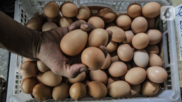 Harga Telur Melambung Tinggi, Kini Tembus Rp 38.000 per Kg - Bisnis Liputan6.com