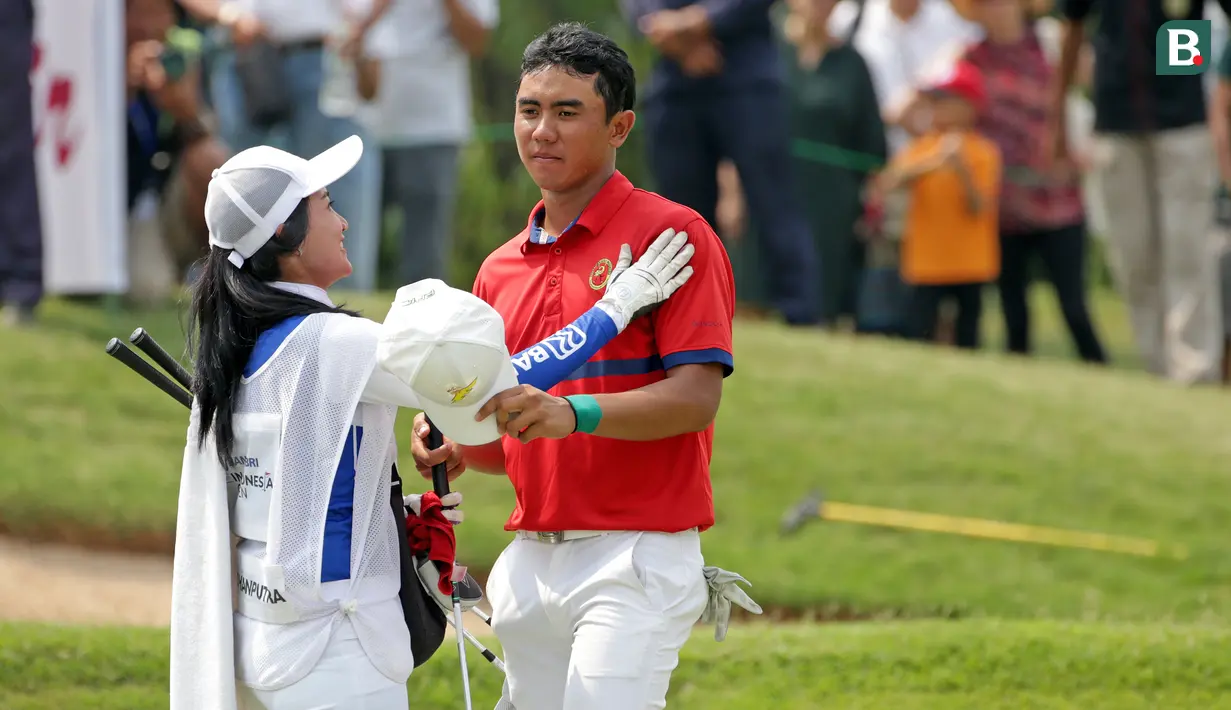 FOTO: Naraajie Emerald Kejutkan Turnamen Golf Pro BRI Indonesia Open 2019 - Ragam Bola.com