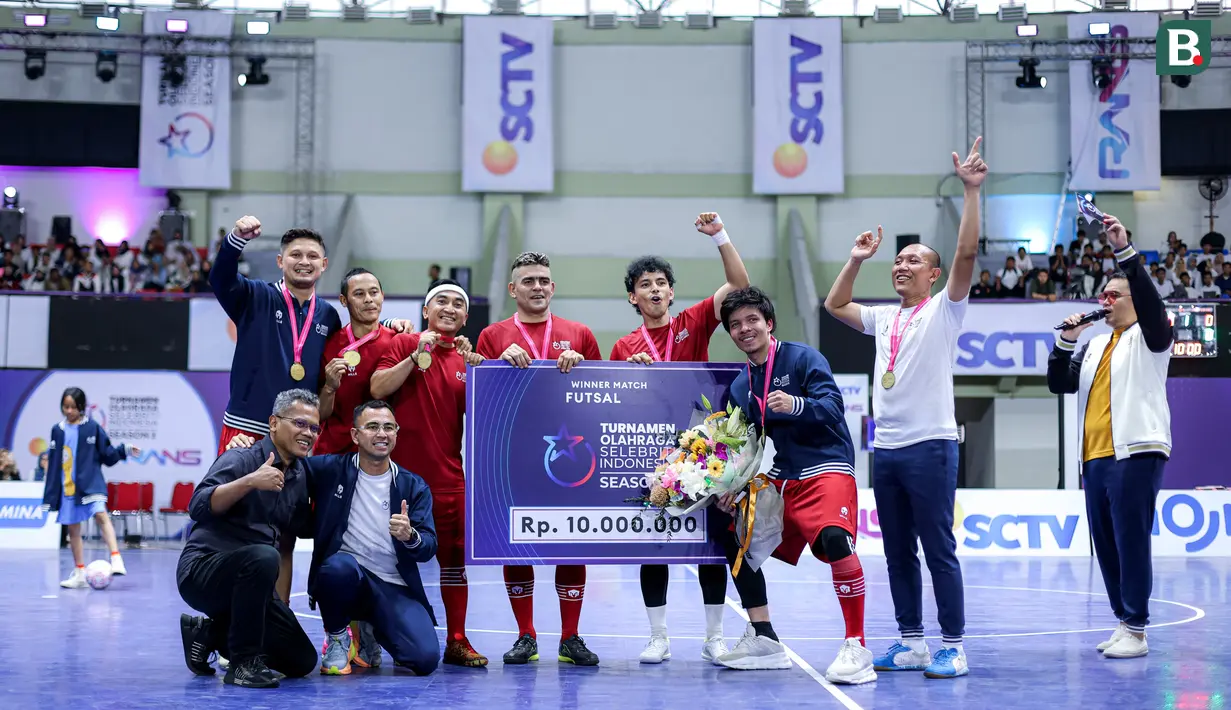 Foto: Aksi Para Veteran Timnas Indonesia saat Tanding di Futsal TOSI ...