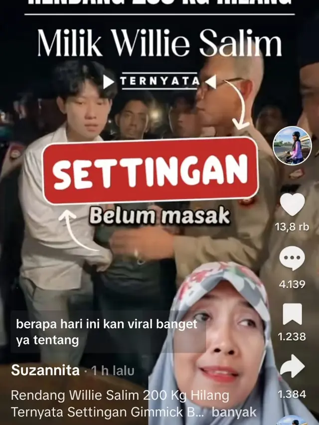 TikTokers Ampera Mengaku Kena Imbas usai Viral Rendang Willie Salim ...