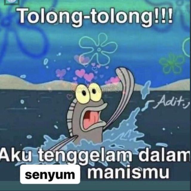 6 Meme Gombal karena Ketampanan dan Senyum Manis Gebetan Ini Kocak ...