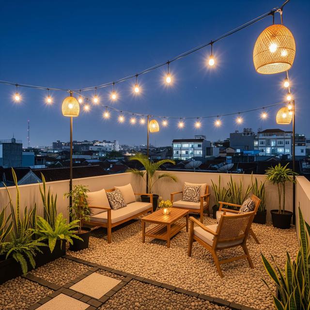 15 Inspirasi Desain Rooftop di Rumah Kecil Padat Penduduk Tapi Tetap ...
