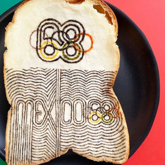 Beda dari Lainnya, Seniman Ini Bikin Lukisan Indah di Atas Roti Tawar ...