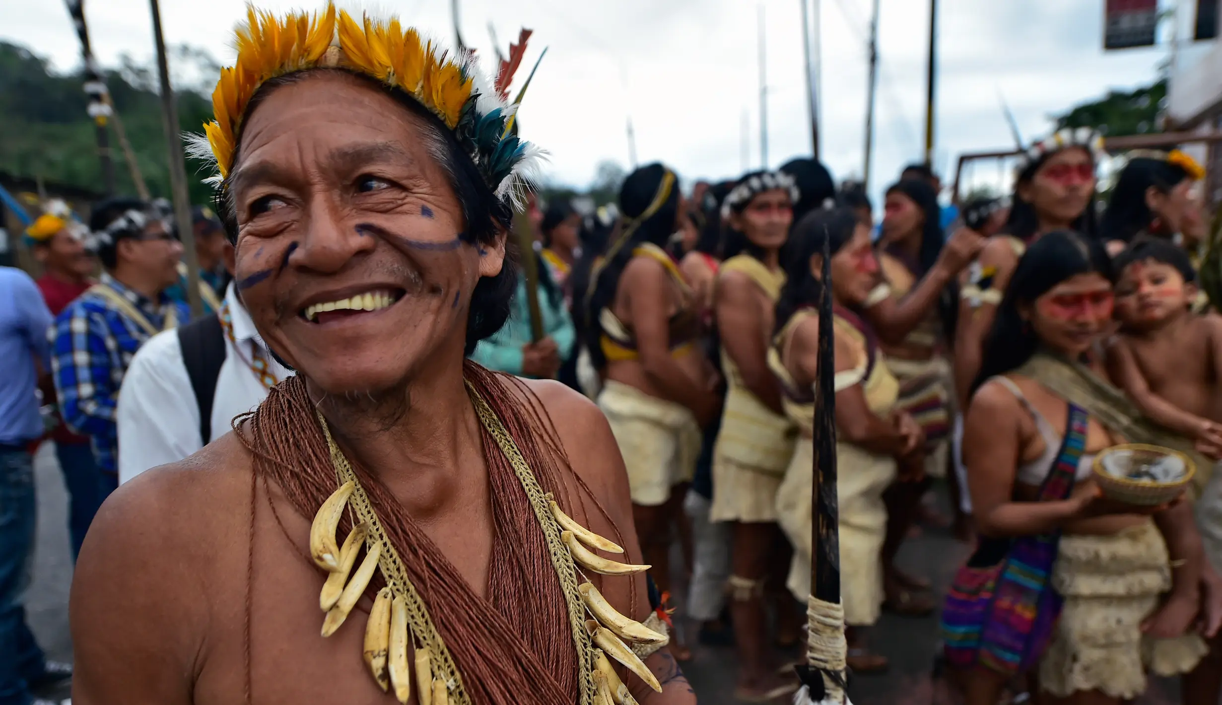 FOTO: Potret Kehidupan Suku Pribumi Waorani di Ekuador - Foto Liputan6.com