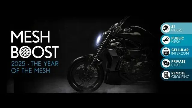 Mesh Boost Bikin Intercom Cardo Packtalk Makin Kaya Fitur - Otomotif ...