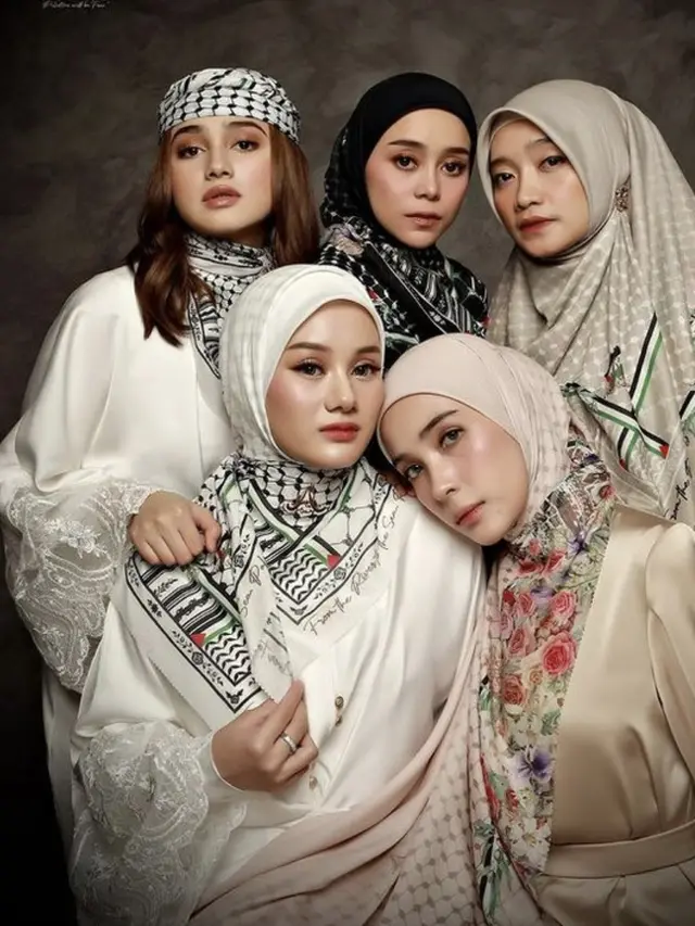 14 Rekomendasi Model Hijab Kekinian untuk Lebaran, Bikin Penampilan ...