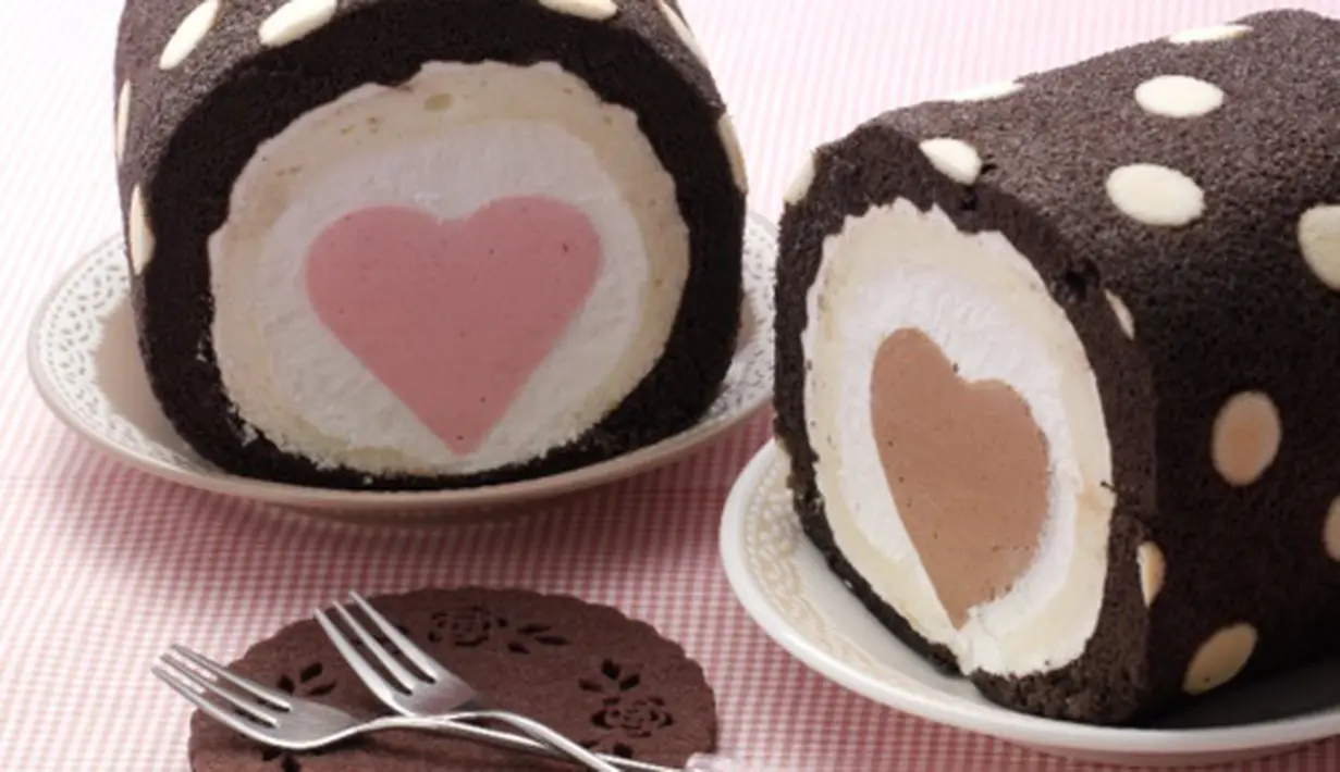 Aneka Inspirasi Japanese Cake Roll Yang Cute Dan Yummy - Photo Fimela.com