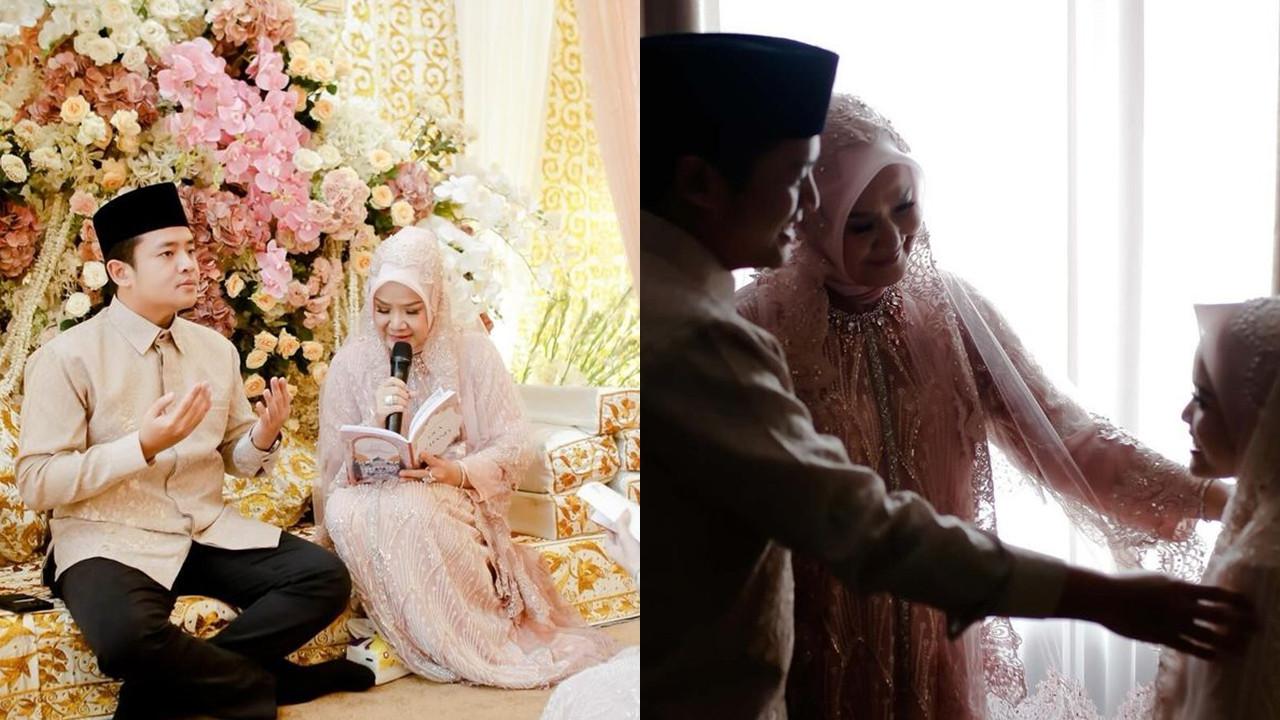 7 Potret Pengajian Chand Kelvin dan Dea Sahirah Jelang Nikah, Haru Bahagia