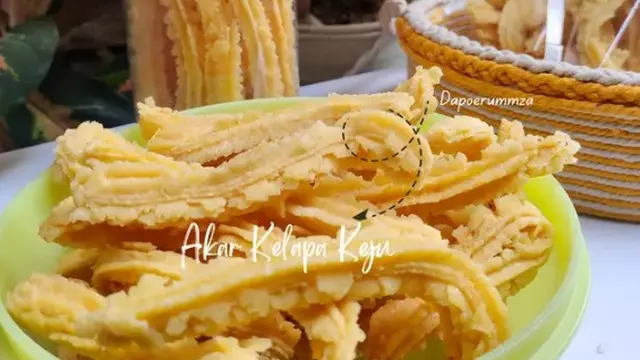 3 Resep Kreasi Kue Akar Kelapa, Camilan Nikmat khas Betawi - Lifestyle ...
