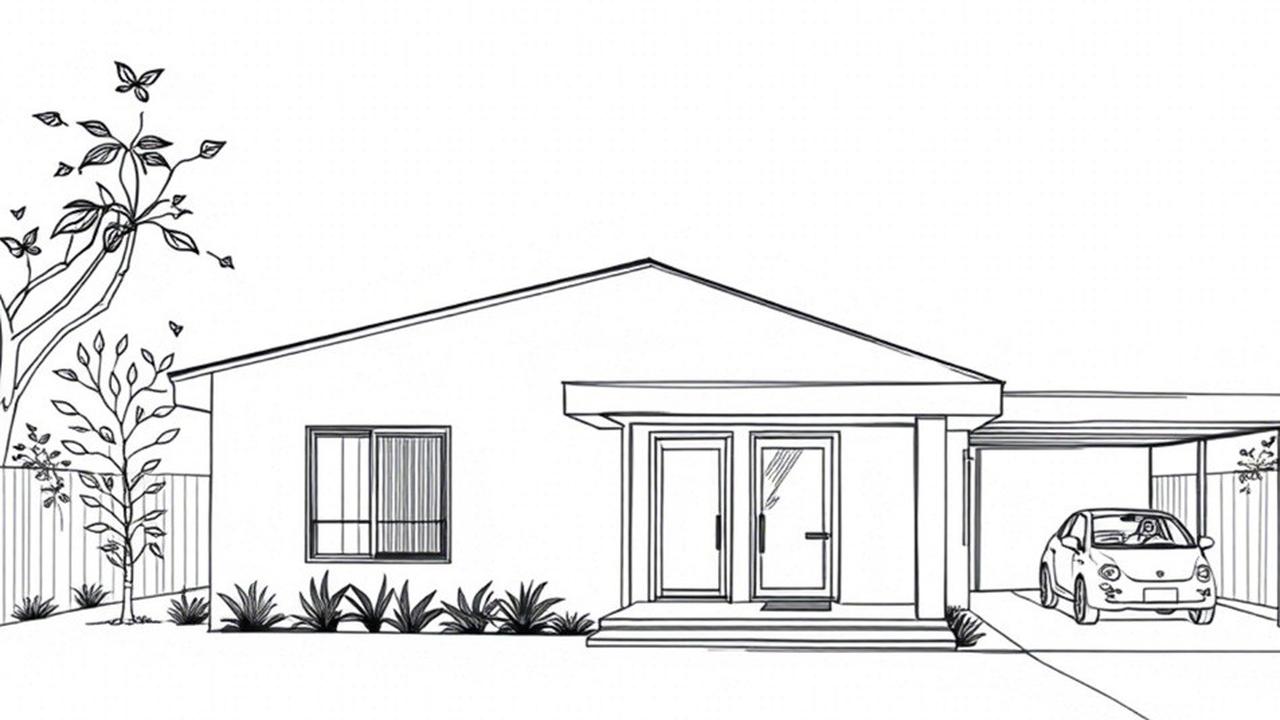 Rekomendasi Sketsa Gambar Rumah Minimalis Modern Terbaru 2025