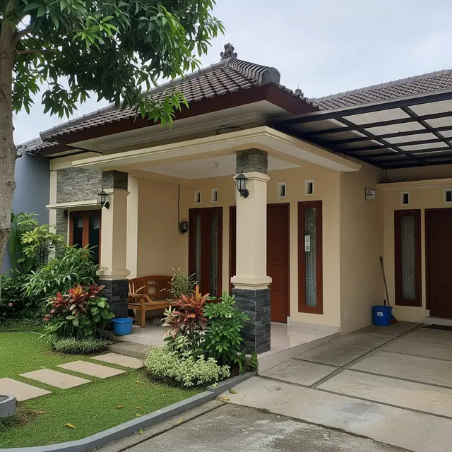 9 Ide Rumah Sederhana Idaman, Estetik dan Nyaman Ditinggali - Hot Liputan6.com