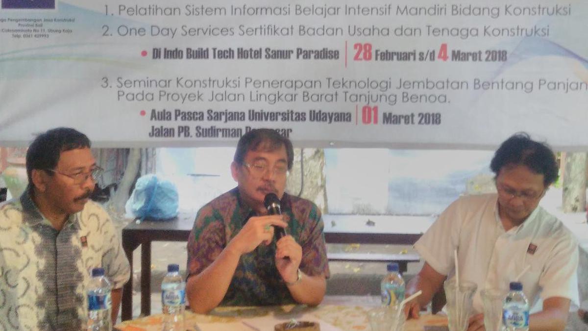 Tingkatkan Standar, LPJK Bali Sertifikasi 15 Ribu Tenaga Kerja Tahun Ini