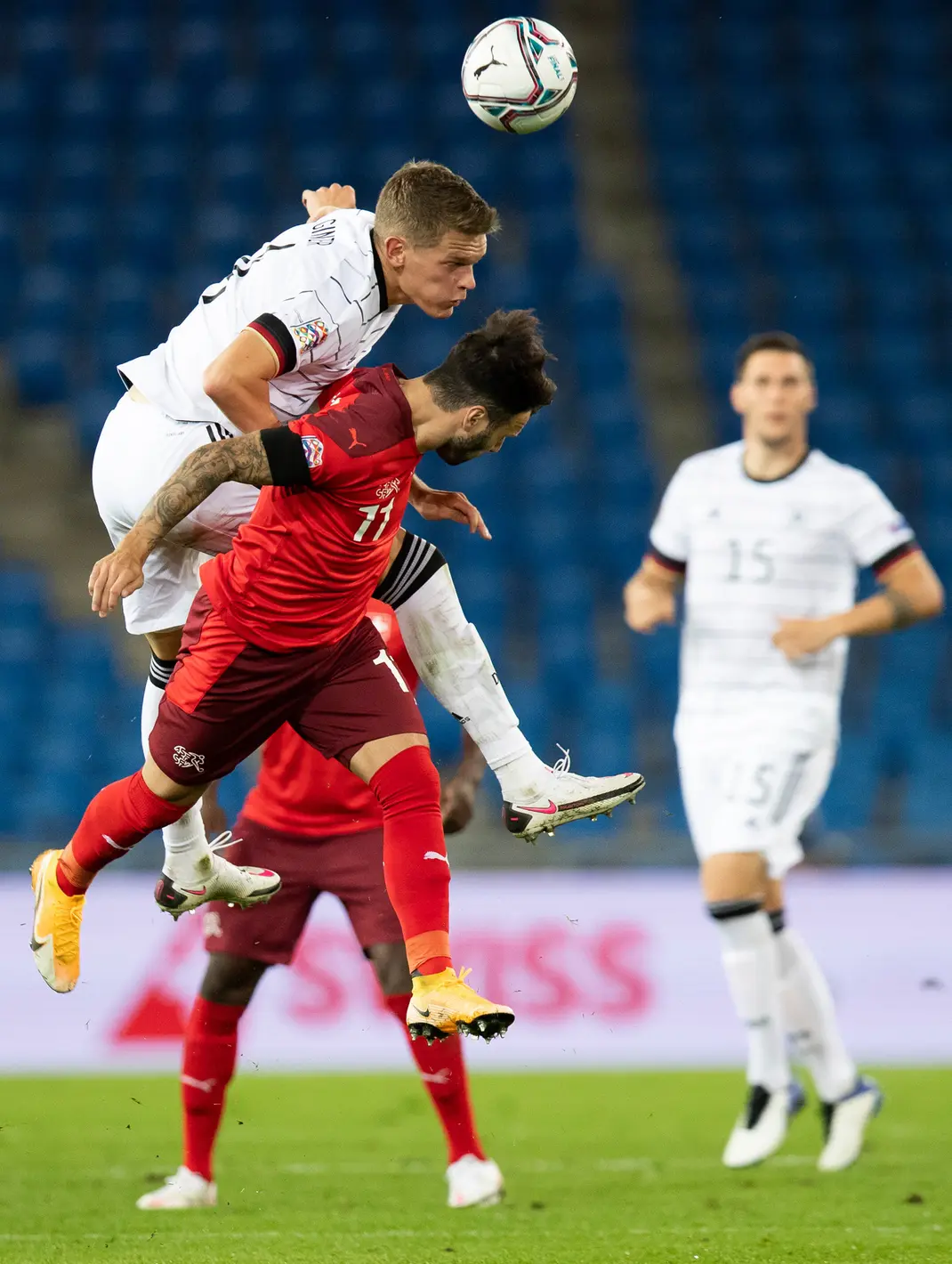 FOTO: Jerman Ditahan Imbang Swiss - Foto Liputan6.com