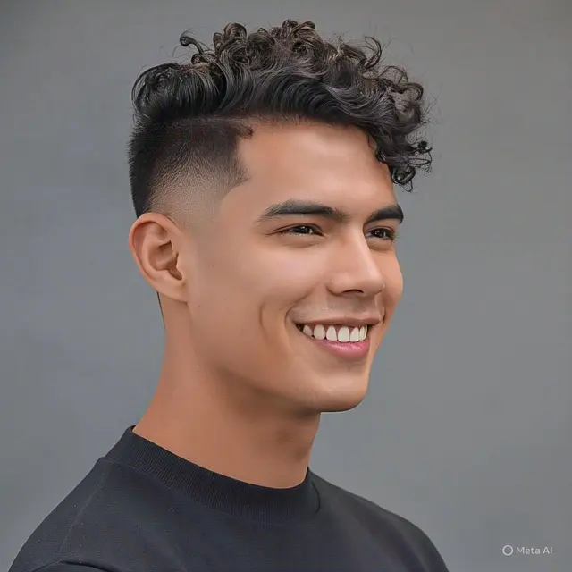 12 Model Rambut Pria Ikal Undercut Terkeren 2025, Tampil Stylish ...