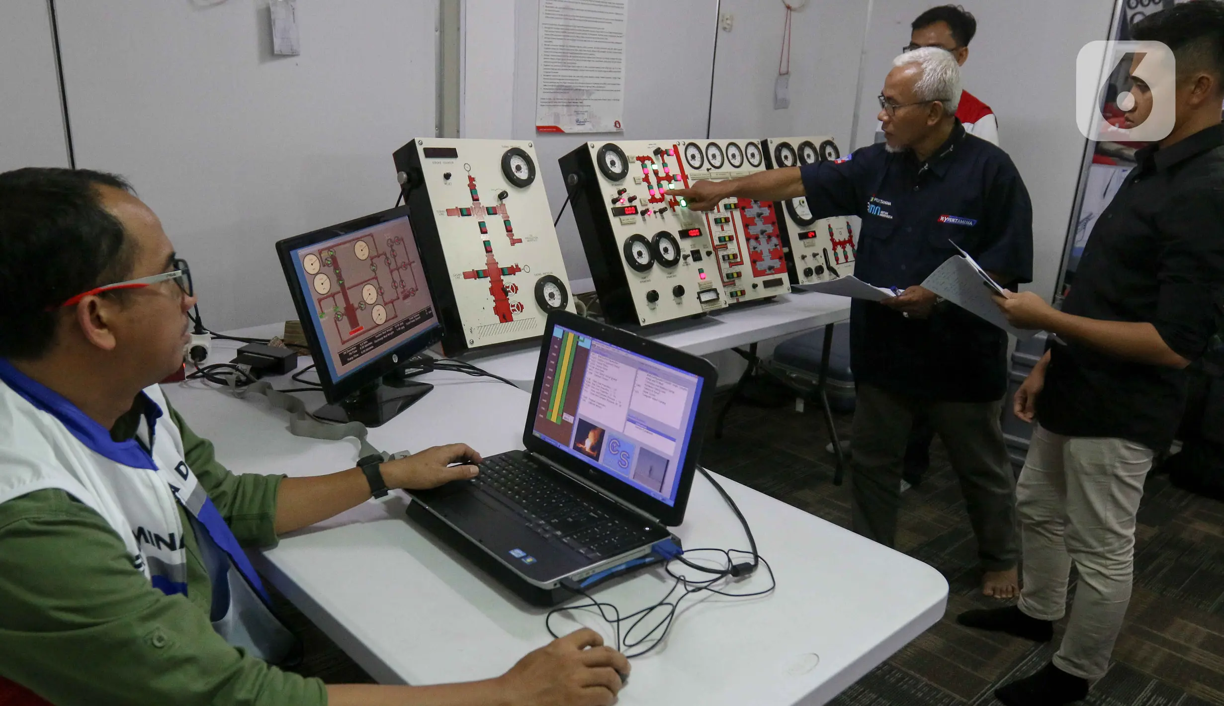 Intip Ruang Simulator Pengeboran di Indonesia Drilling Training Center - Foto Liputan6.com