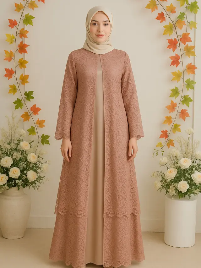 7 Model Abaya Terbaru Kombinasi untuk Acara Formal dan Santai di 2025 - Hot Liputan6.com