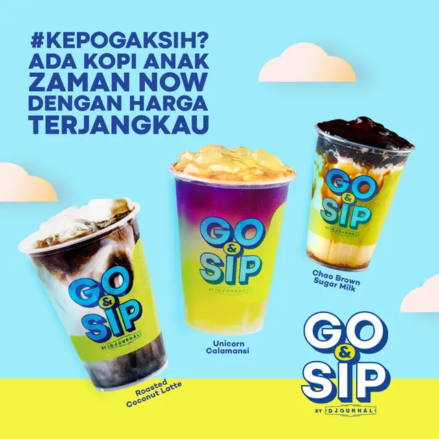Sensasi Minuman Unik Bikin Penasaran Gen Z dan Milenial dari GO&SIP by Djournal - Food Fimela.com