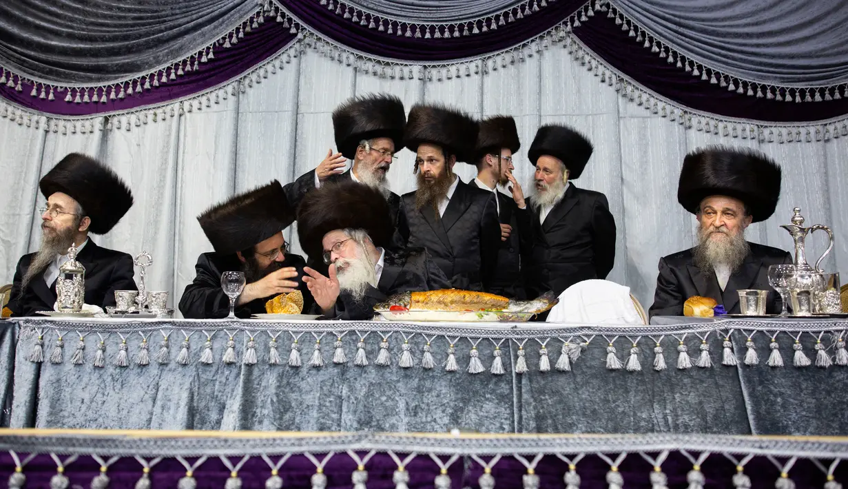 FOTO: Menghadiri Upacara Pernikahan Yahudi Ultra-Ortodoks di Israel ...