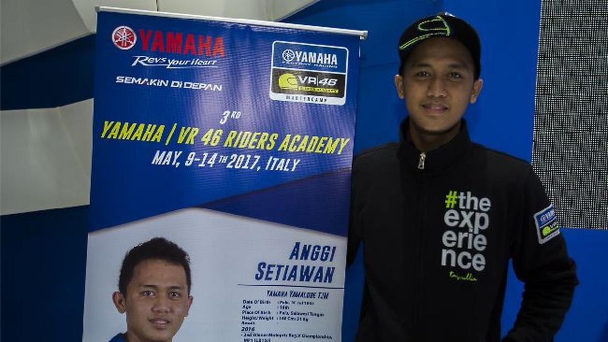 Anggi Setiawan, Pembalap Sulawesi Tengah Penguasa Sirkuit VR46 - Otomotif Liputan6.com