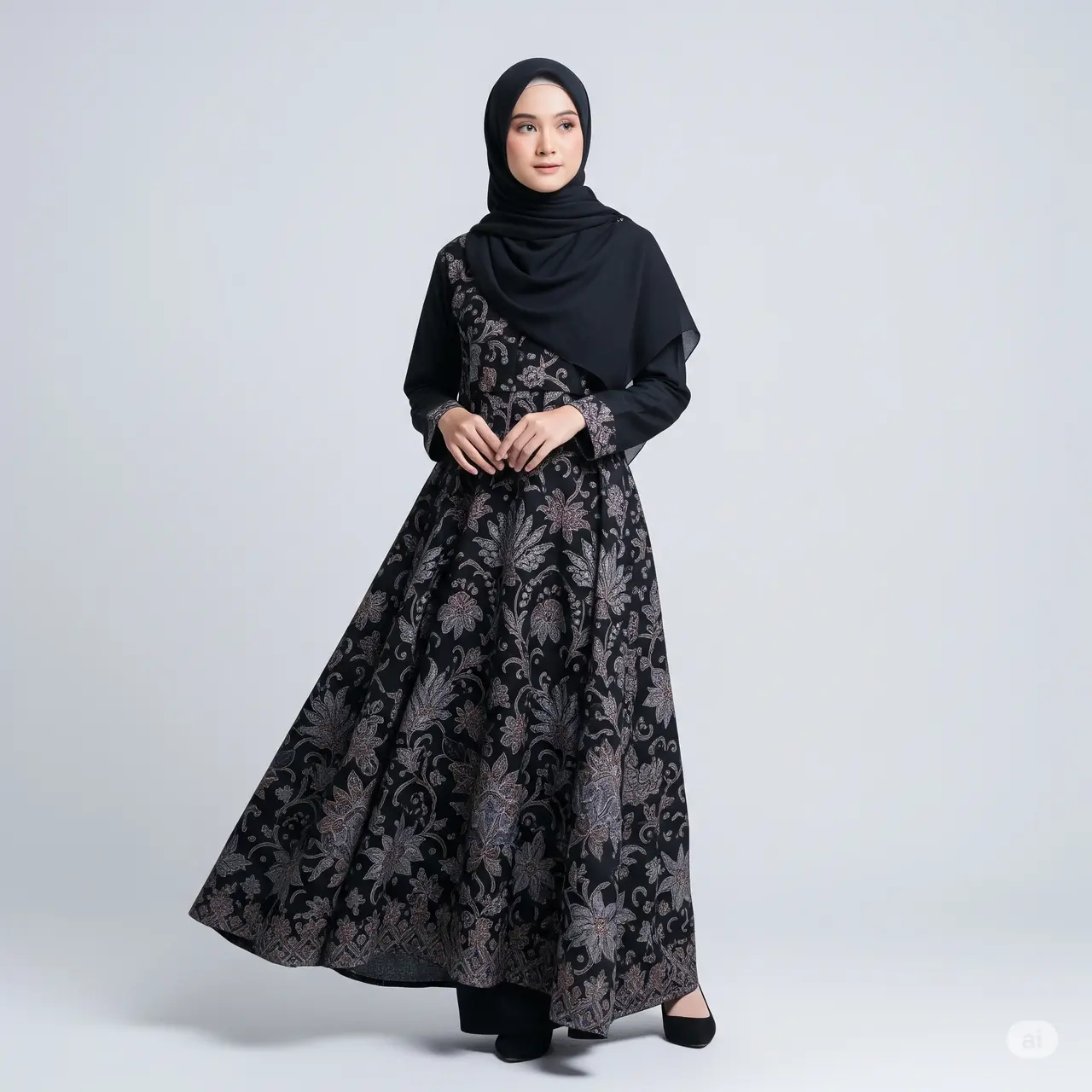 14 Model Gamis Batik Untuk Pesta Pernikahan Terbaru 2025, Elegan dan ...