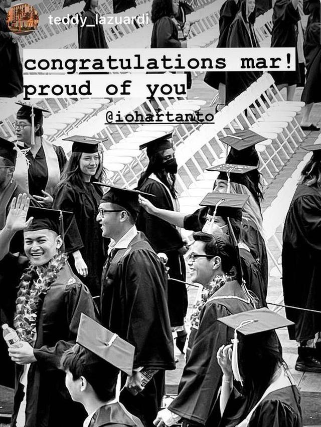 6 Momen Wisuda Mario Hartanto Adik Boy William, Lulus dari University ...