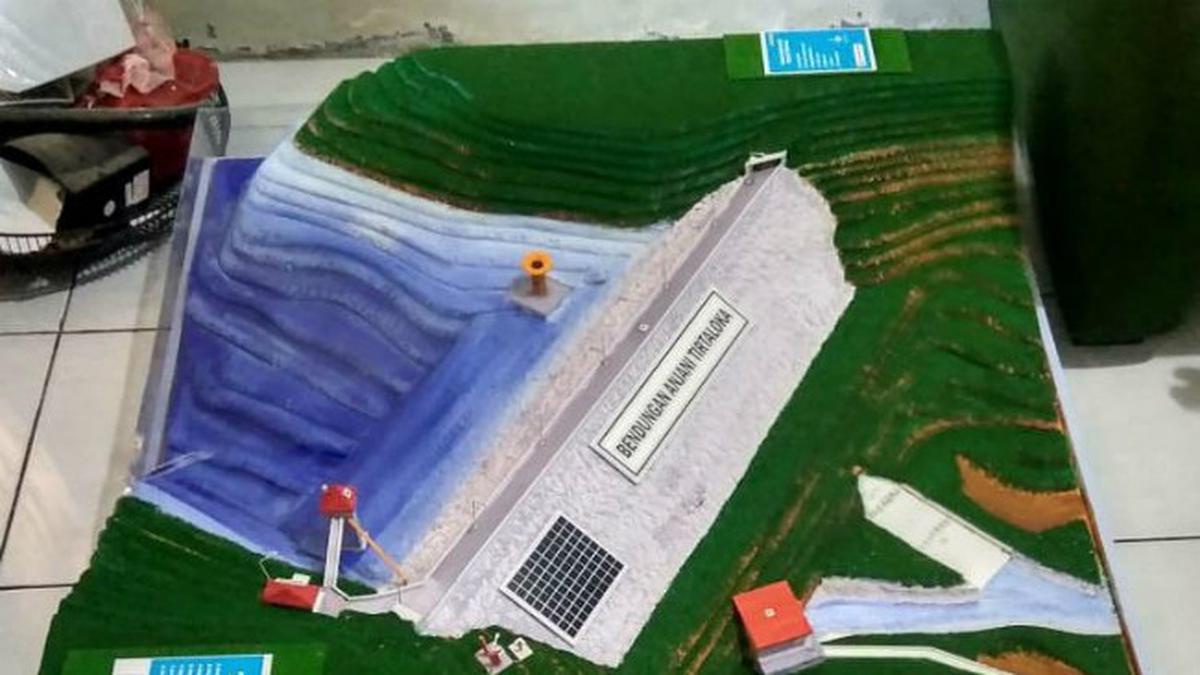 Mahasiswa ITS Rancang Bendungan Tahan Gempa - Surabaya Liputan6.com