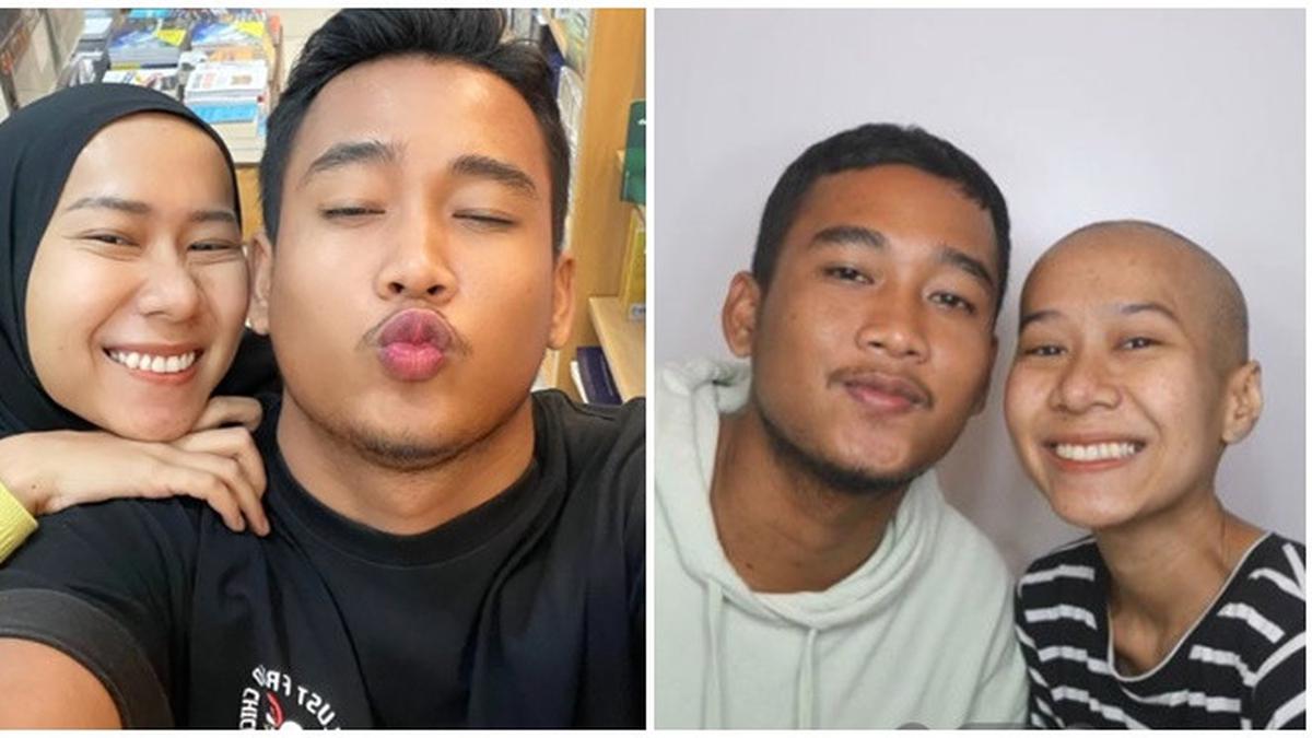 6 Perjalanan Cinta Shella Selpi Pejuang Kanker Ovarium dan Albi, Suami ...