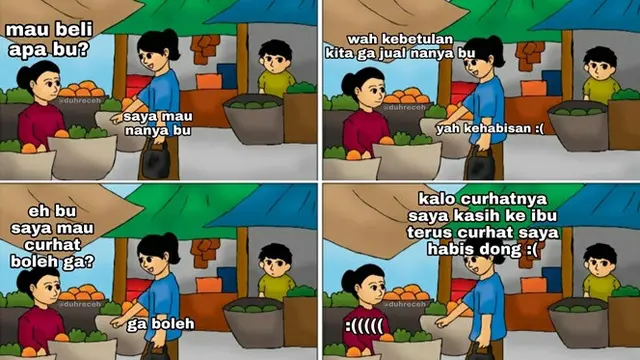 6 Meme Percakapan Orang Belanja Ini Bikin Tepuk Jidat - Hot Liputan6.com